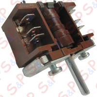 1115063: COMMUTATOR 2 POSITIONS - ROTARY SWITCHES - S&P - Spare Parts