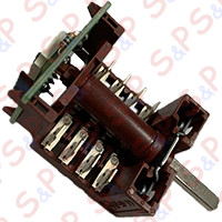 1115158: COMMUTATOR SWITCH WITH POTENTIOMETER - ROTARY SWITCHES - S&P ...